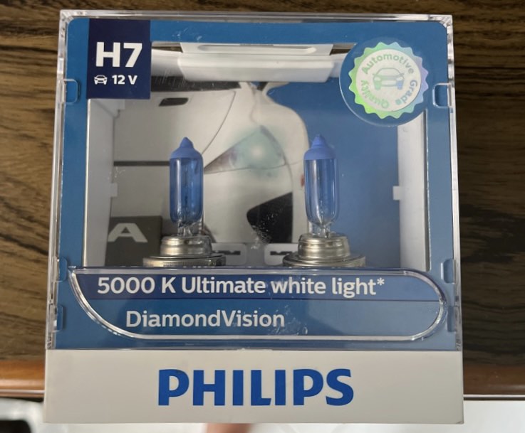 Philips Diamond Version H7, Car Accessories, Electronics & Lights on Carousell