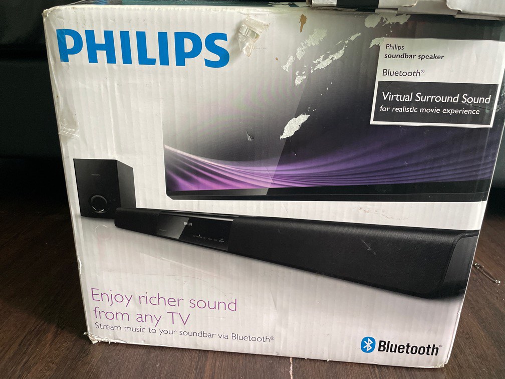 Philips sound Bar, Audio, Soundbars, Speakers & Amplifiers on Carousell