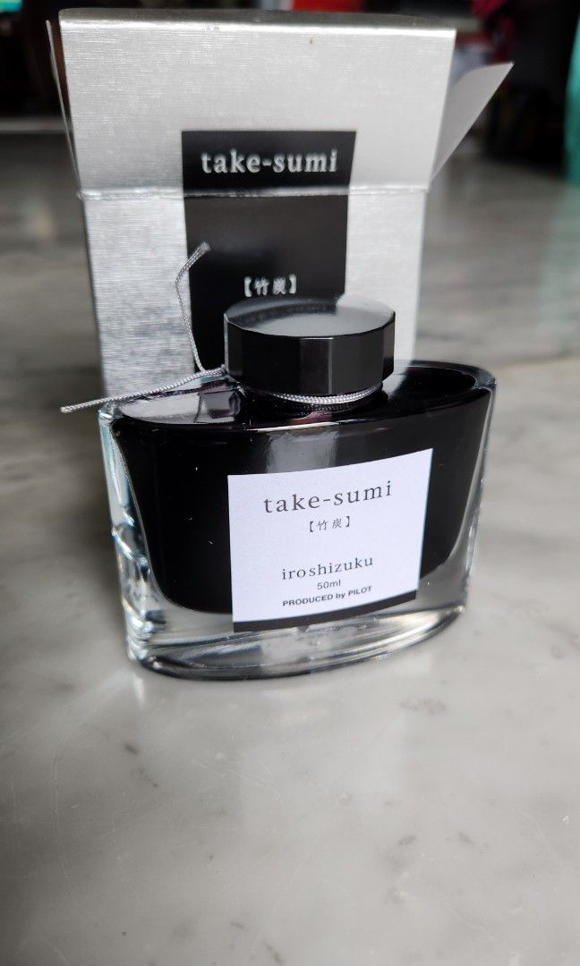 Pilot Iroshizuku Take-Sumi Fountain Pen Ink 50ml, Hobbies & Toys ...