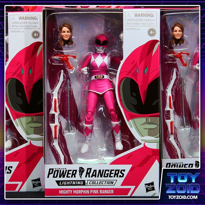 Mighty Morphin Power Rangers Pink Ranger Lightning Collection MMPR ...