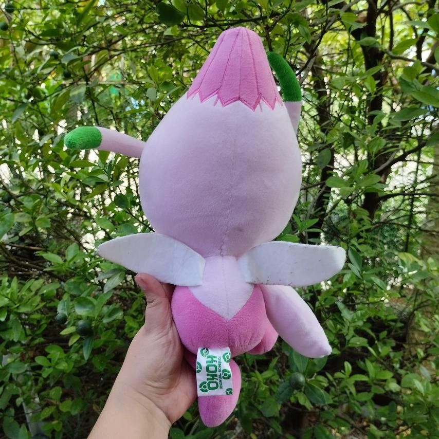 Pokemon the Movie KOKO Celebi Plush Toy, Hobbies & Toys, Toys & Games ...
