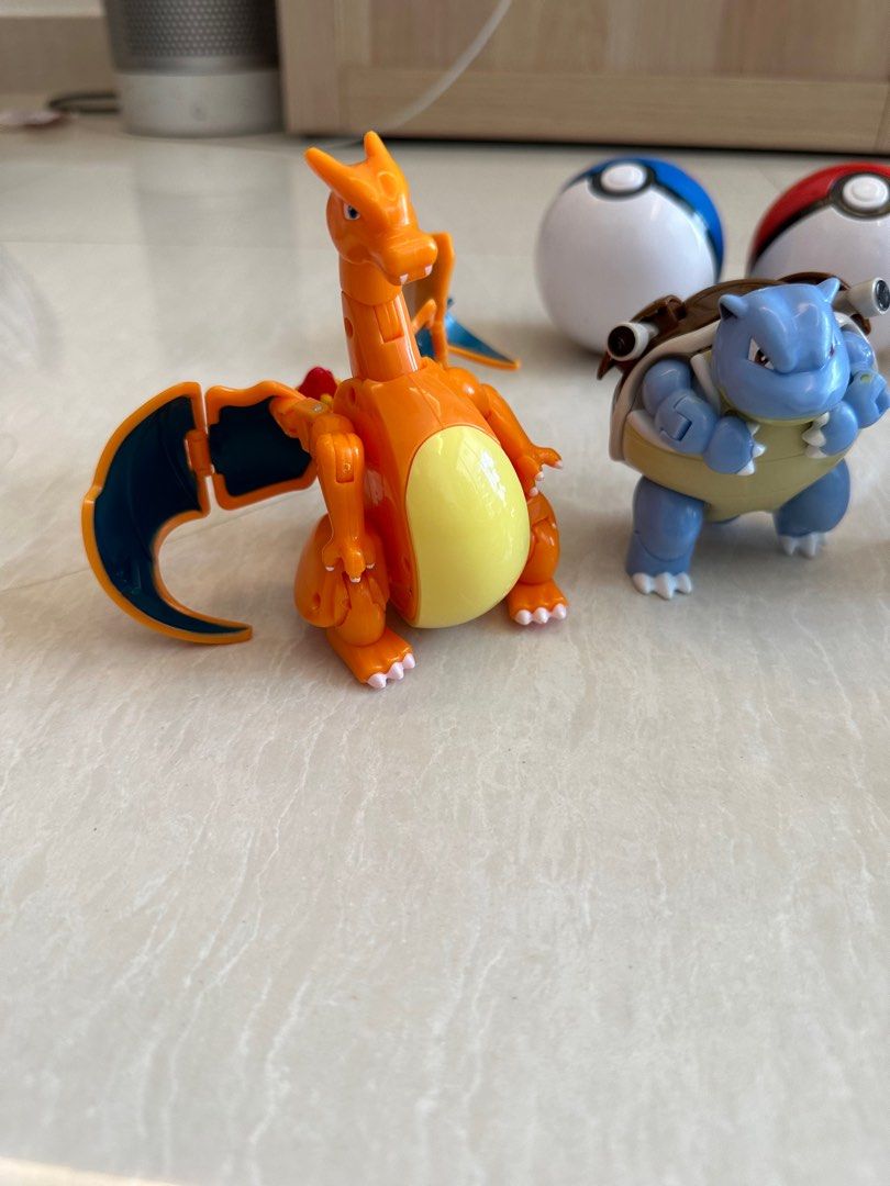 POKÉMON CHARACTERS AND BALLS, Hobbies & Toys, Toys & Games on Carousell