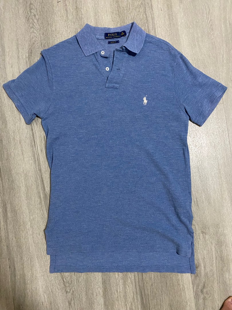 Polo Ralph Lauren Slim Fit Polo, Men's Fashion, Tops & Sets, Tshirts & Polo Shirts on Carousell