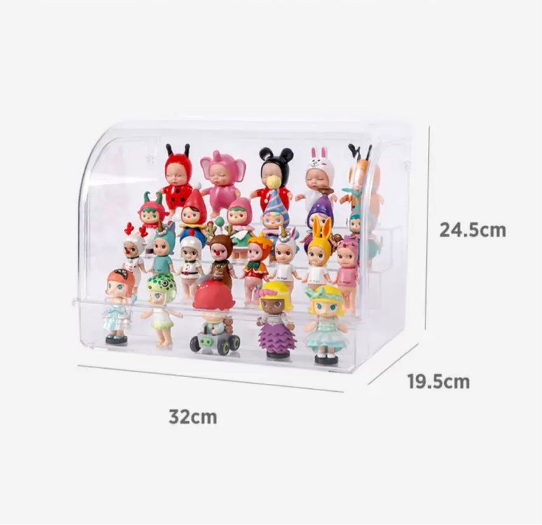 POPMART Figurine Display Storage Case (Dimoo, Molly, SKULLPANDA ...