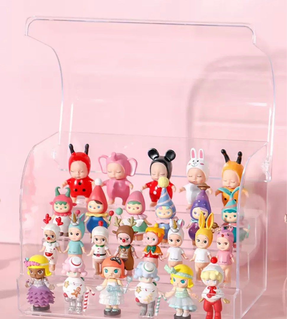 POPMART Figurine Display Storage Case (Dimoo, Molly, SKULLPANDA ...