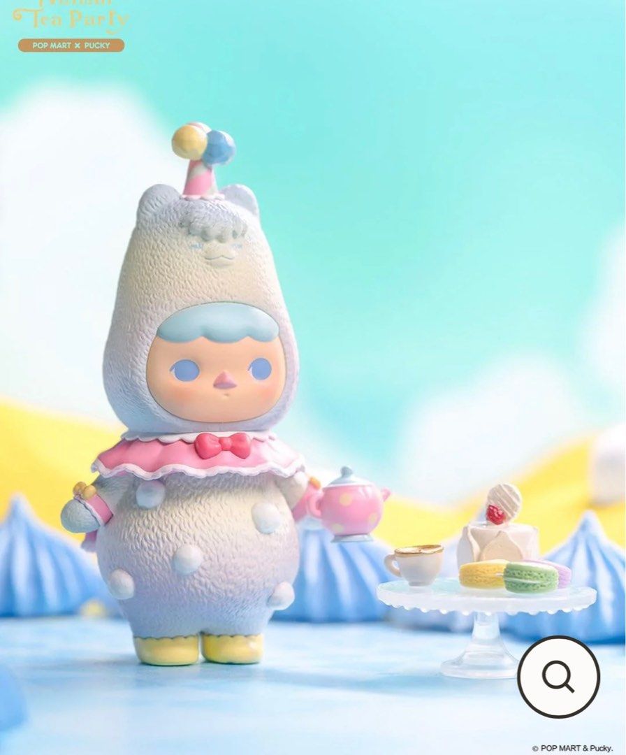 Popmart Pucky Baby Animal Tea Party Series, Hobbies & Toys, Toys ...
