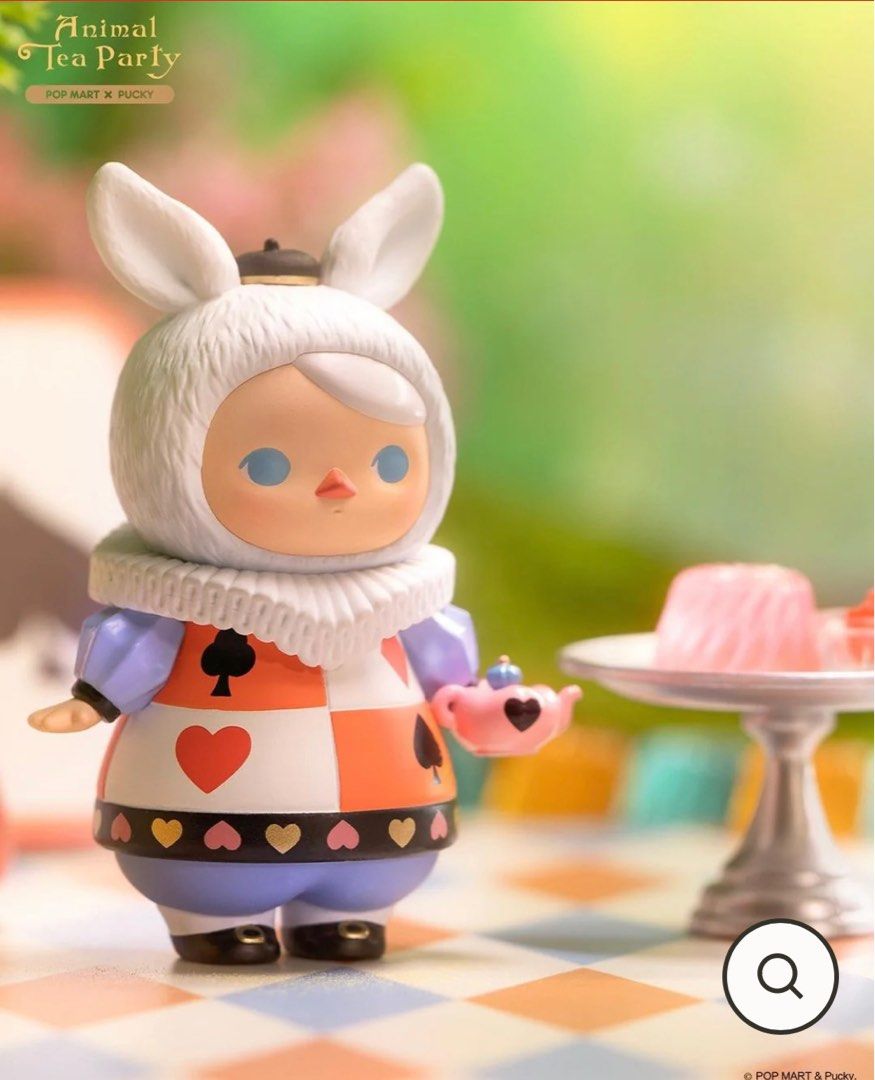 Popmart Pucky Baby Animal Tea Party Series, Hobbies & Toys, Toys ...