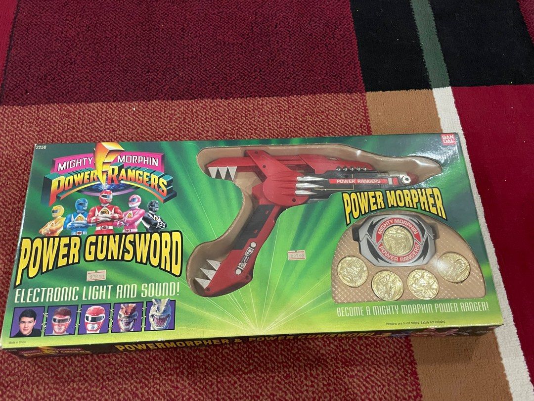 Power Rangers Gun sword and Power Morpher, Hobbies & Toys, Toys & Games ...