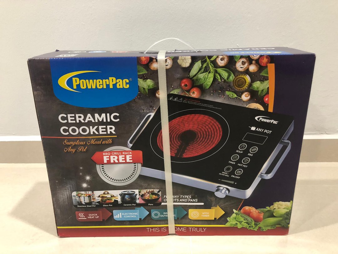 Powerpac Ceramic Cooker, TV & Home Appliances, Kitchen Appliances ...