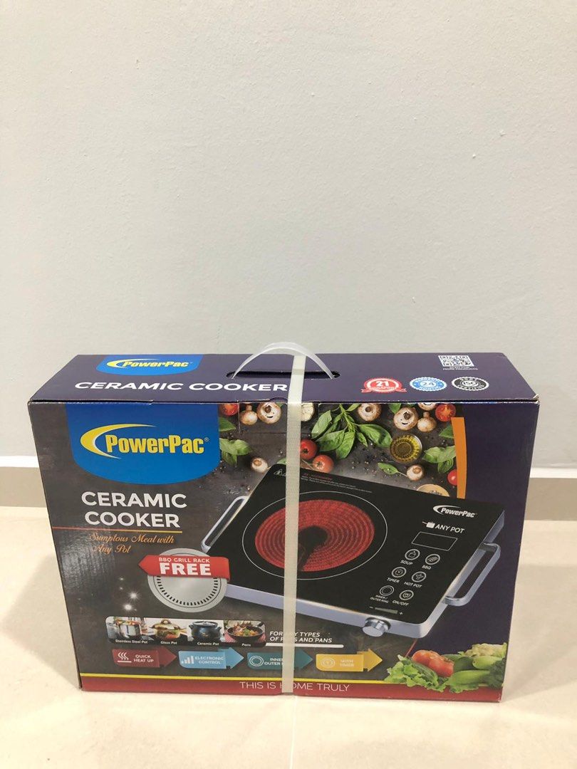Powerpac Ceramic Cooker, TV & Home Appliances, Kitchen Appliances ...