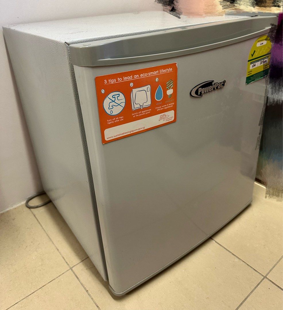 PowerPac (PPBF555) 50L Sliver Bar Fridge with Lock, TV & Home ...
