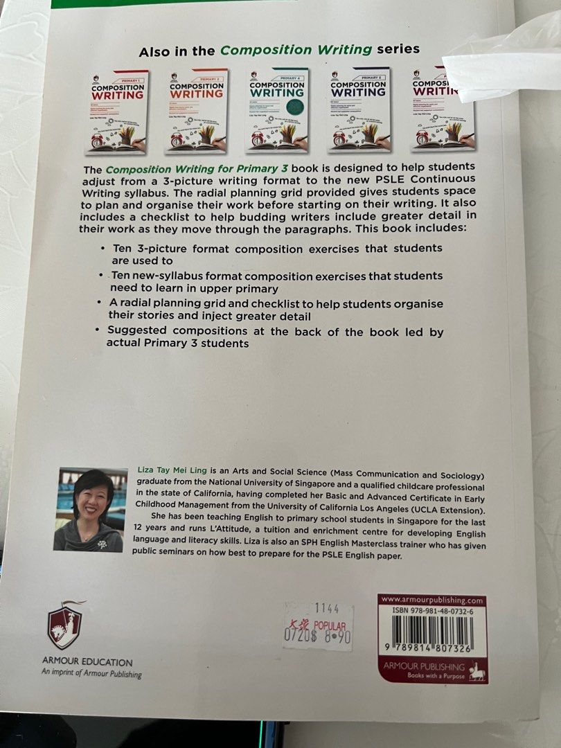 Primary 3 Composition Writing Book, Hobbies & Toys, Books & Magazines ...