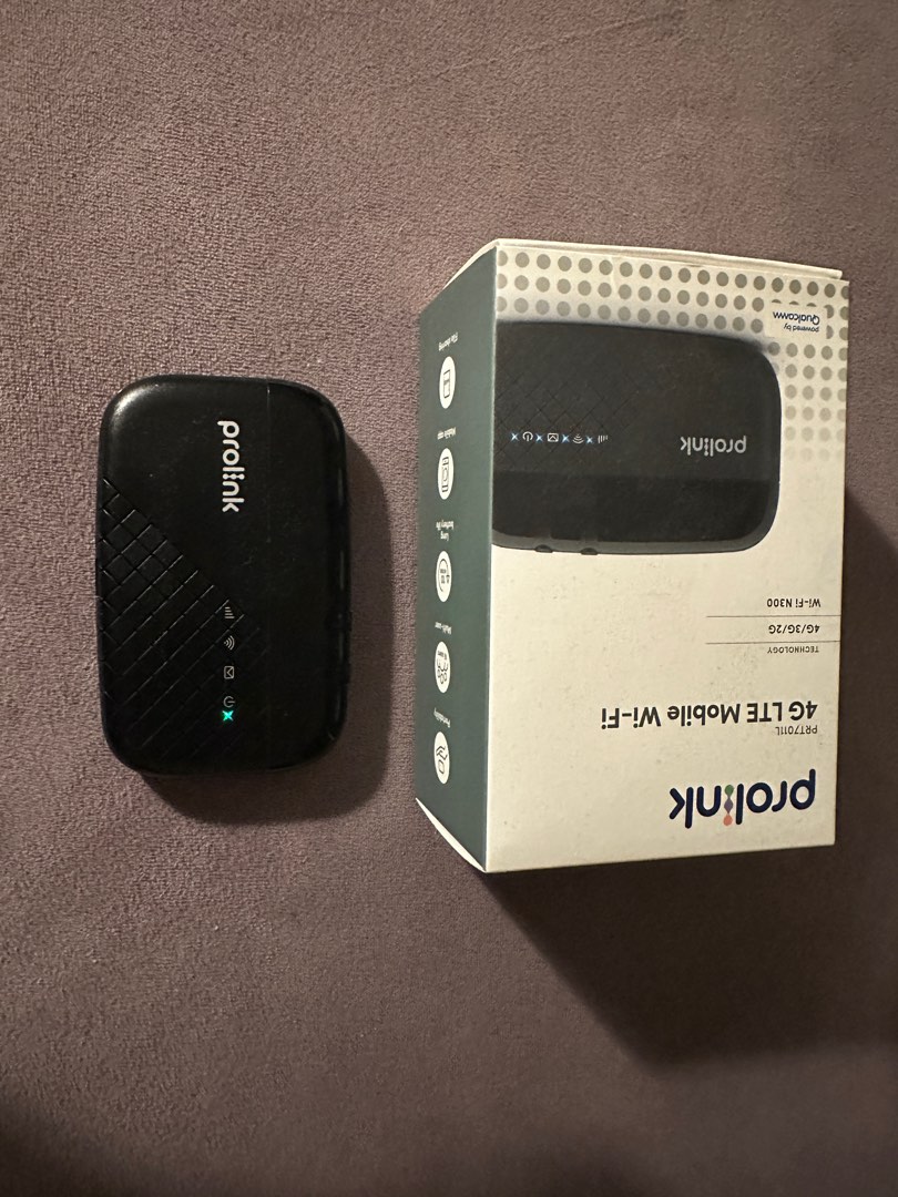 Prolink 4G LTE Mobile Wifi, Computers & Tech, Parts & Accessories ...