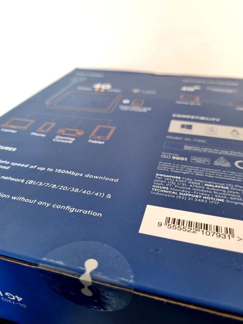 Prolink Dl 7302 Lte Wi Fi Home 4g Router With Sim Slot Computers And Tech Parts And Accessories