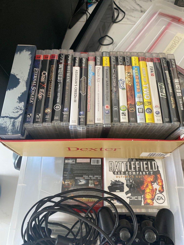 PS3 with assortment of games, Video Gaming, Video Game Consoles ...