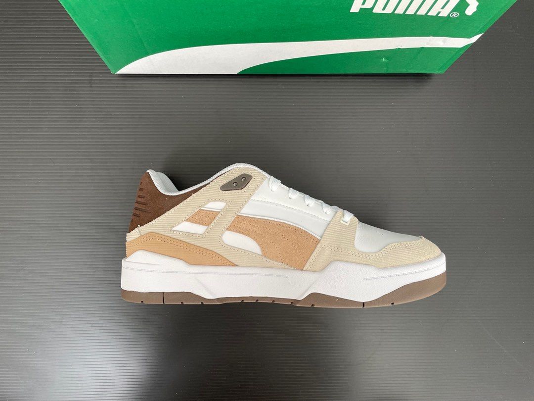 PUMA slipstream - White Wwht Dusty Tan, Men's Fashion, Footwear ...
