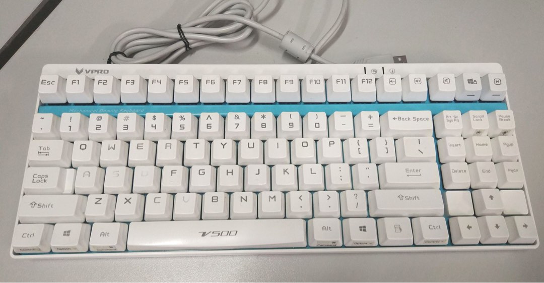 Rapoo vpro v500s Mechanical Keyboard, 電腦＆科技, 電腦周邊及配件, 電腦鍵盤及相關產品 - Carousell