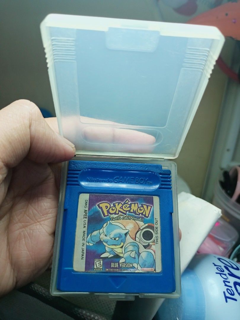 RARE 1998 NINTENDO GAMEBOY POKEMON BLUE VERSION, Video Gaming, Video ...