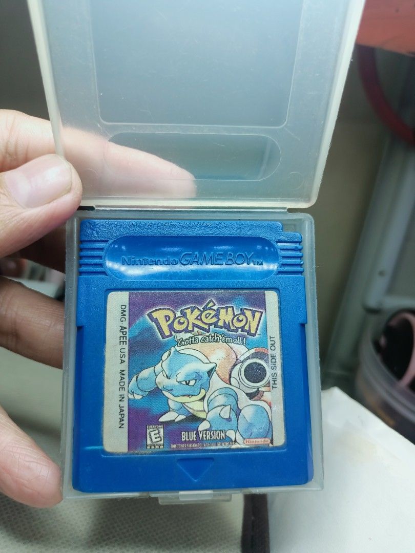 RARE 1998 NINTENDO GAMEBOY POKEMON BLUE VERSION, Video Gaming, Video ...