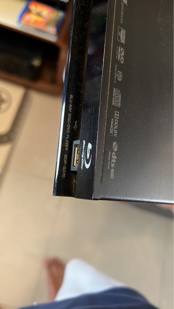 (Region free) Sony S370 Blu-ray player, TV & Home Appliances, TV & Entertainment, Blu-Ray ...