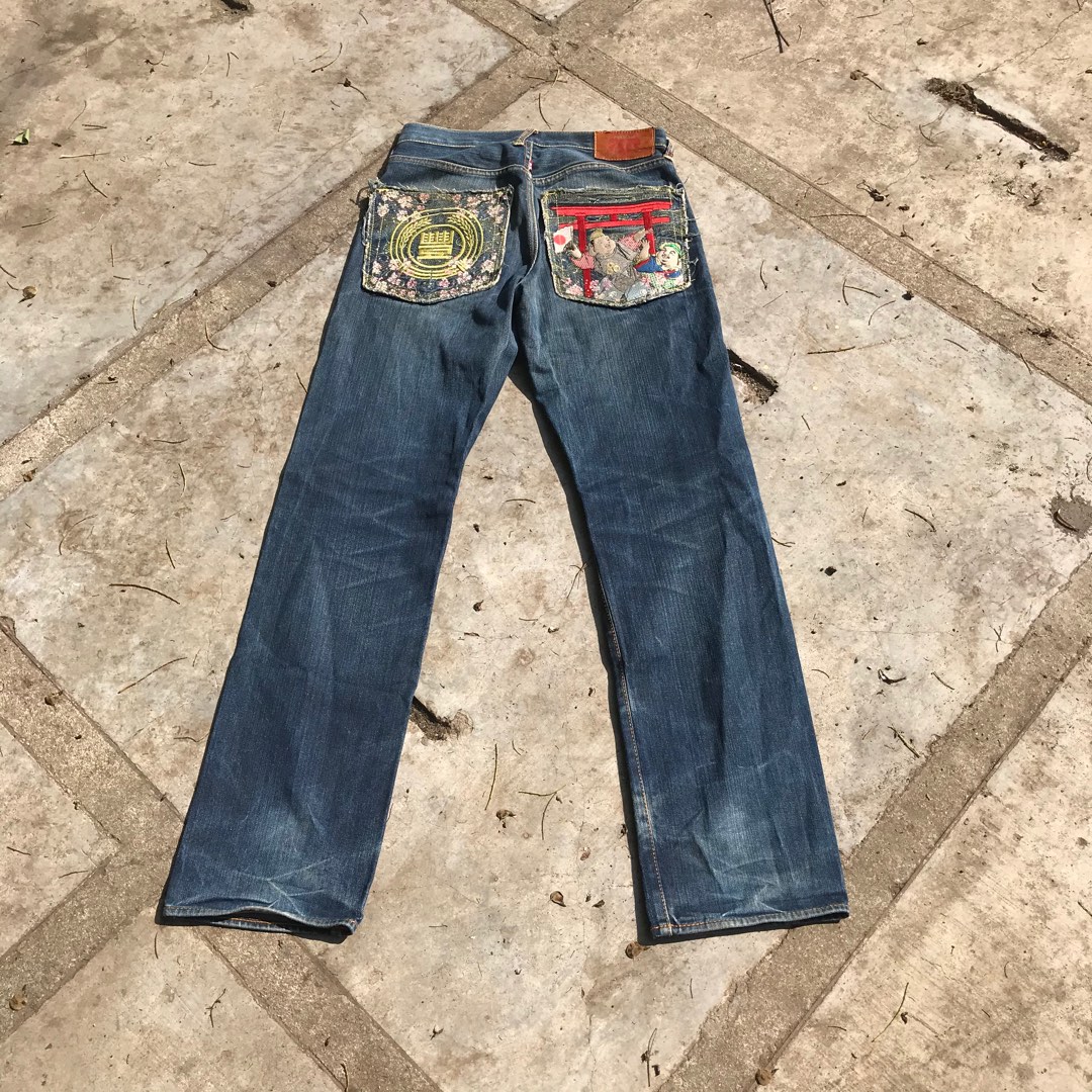 RMC (RED MONKEY COMPANY) SELVEDGE DENIM, Men's Fashion, Bottoms, Jeans ...