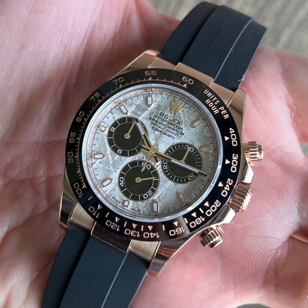 Rolex Daytona 116515LN meteorite BNIB stickered with white tag, and ...
