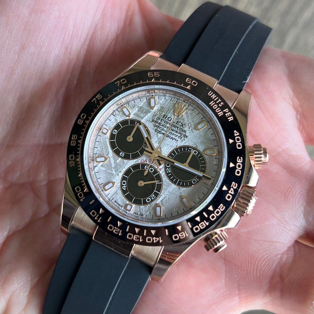 Rolex Daytona 116515LN meteorite BNIB stickered with white tag, and ...