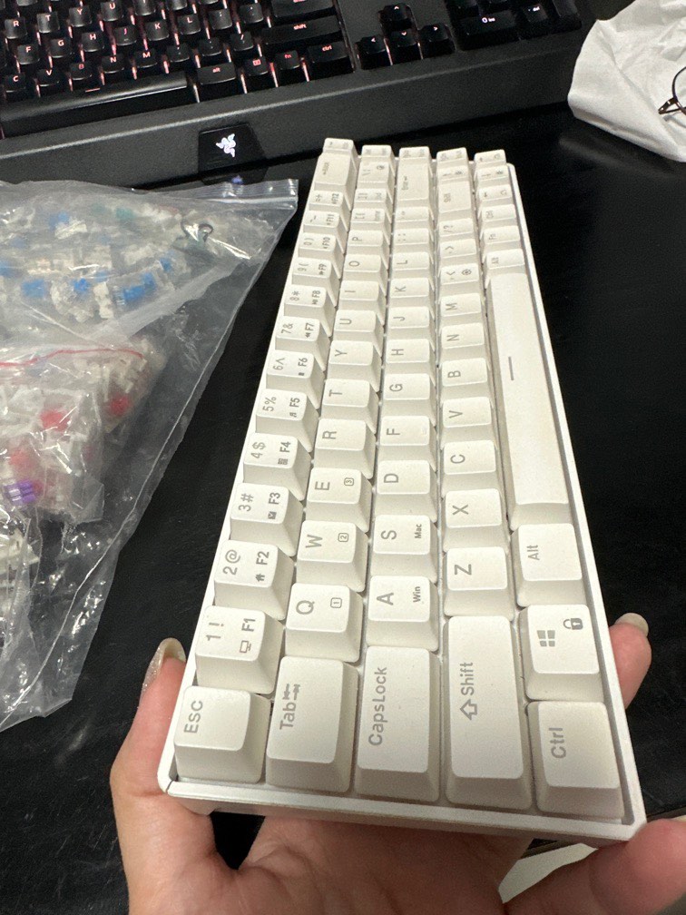 Royal Kludge RK68 (RK855) Wireless/Wired 65% Keyboard, Computers & Tech ...