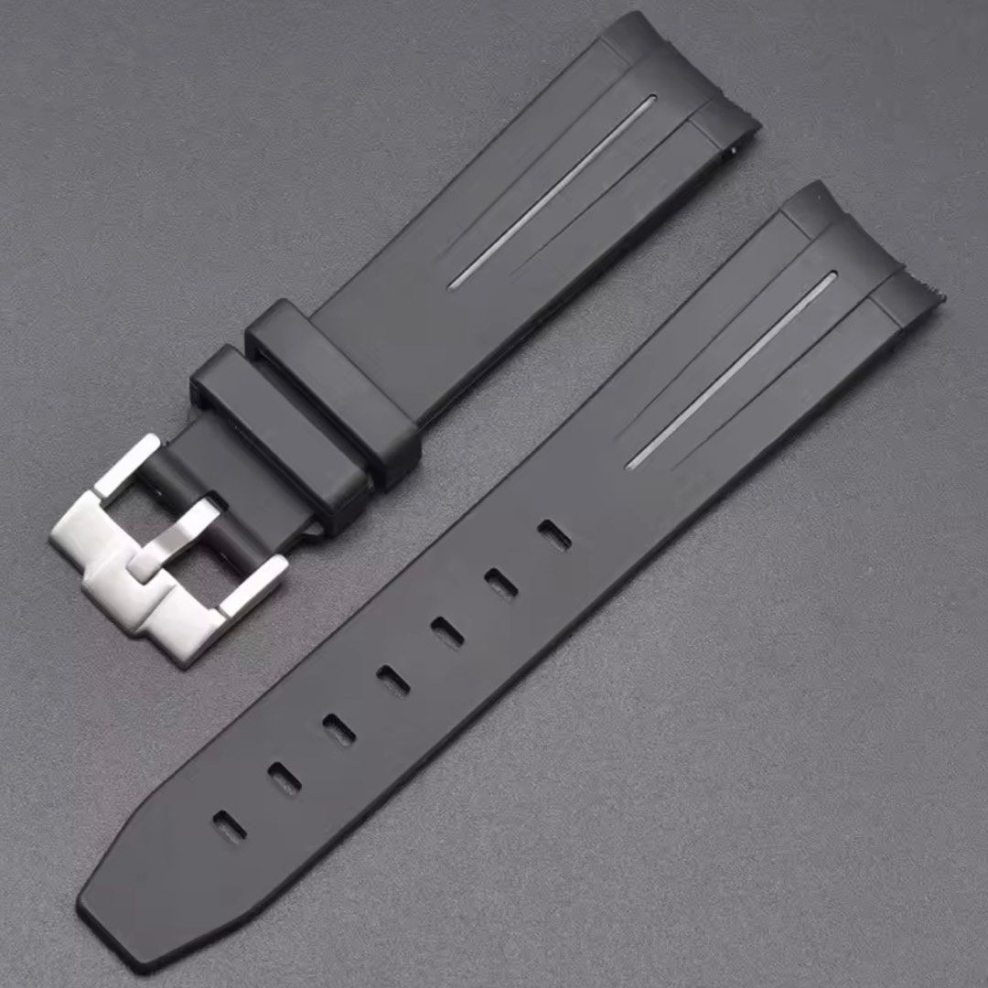 Rubber Strap for Omega x Swatch Moonswatch, Men's Fashion, Watches ...