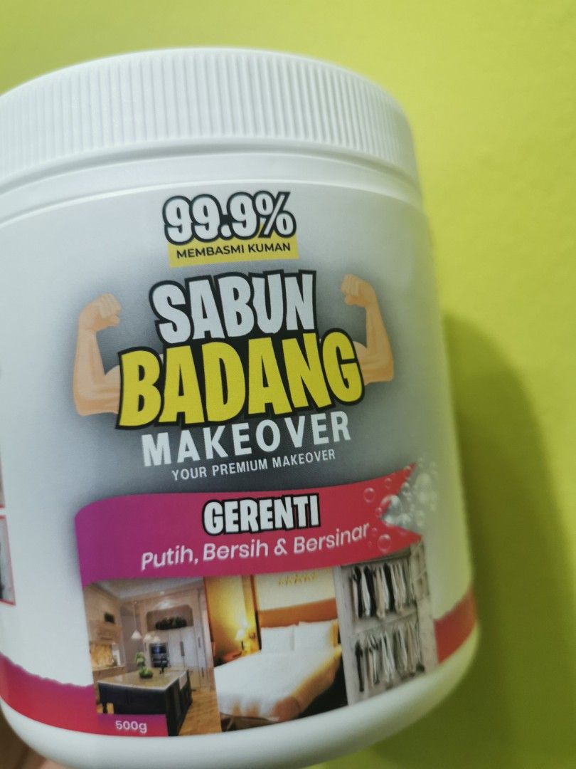 Sabun badang makeover, Furniture & Home Living, Cleaning & Homecare ...
