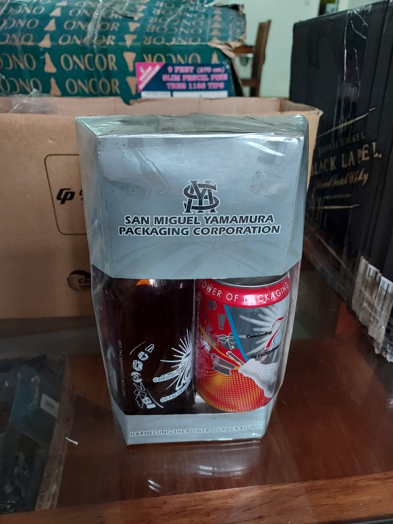 Sam Miguel Beer Anniversary Bottle and Can set, Hobbies & Toys ...