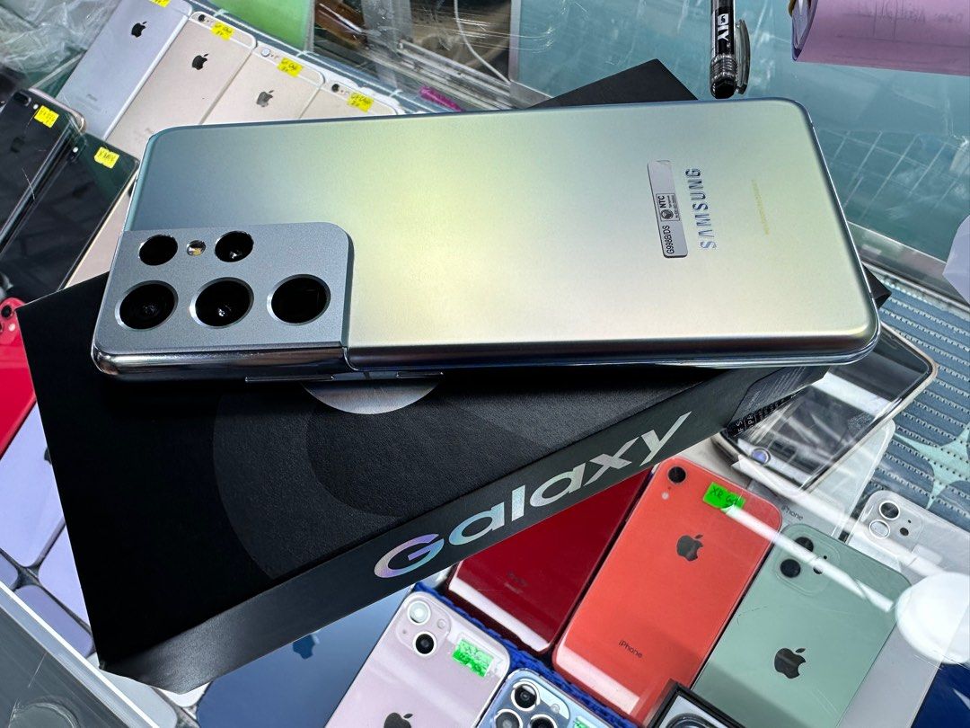 Samsung S21 ultra 5g 256gb 12gbram with box same serial, Mobile Phones ...
