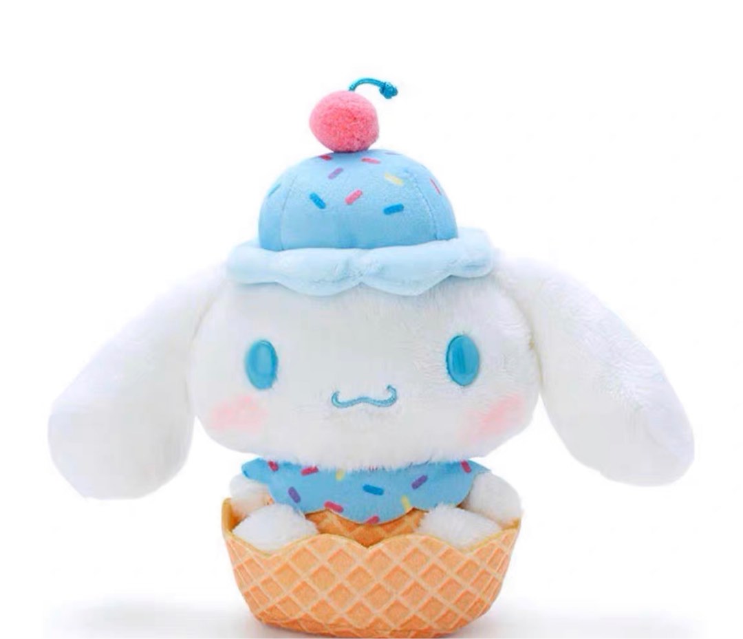 SANRIO CINNAMOROLL (ICE CREAM PARLOR) & SEAL KUROMI PLUSH DOLL, Hobbies ...