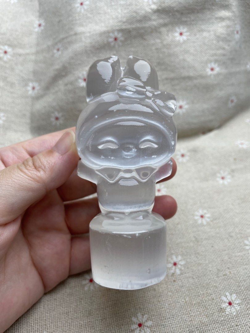 Selenite rabbit (good grade) from Morocco, Women's Fashion, Jewelry ...