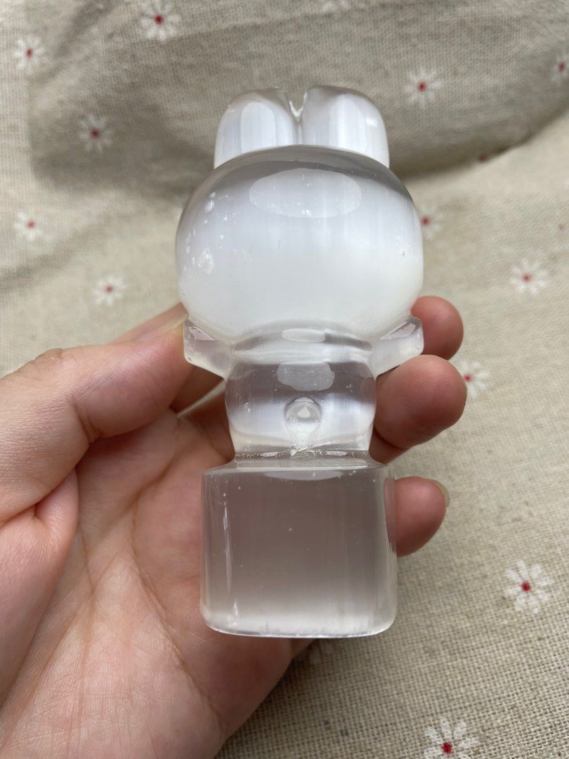 Selenite rabbit (good grade) from Morocco, Women's Fashion, Jewelry ...