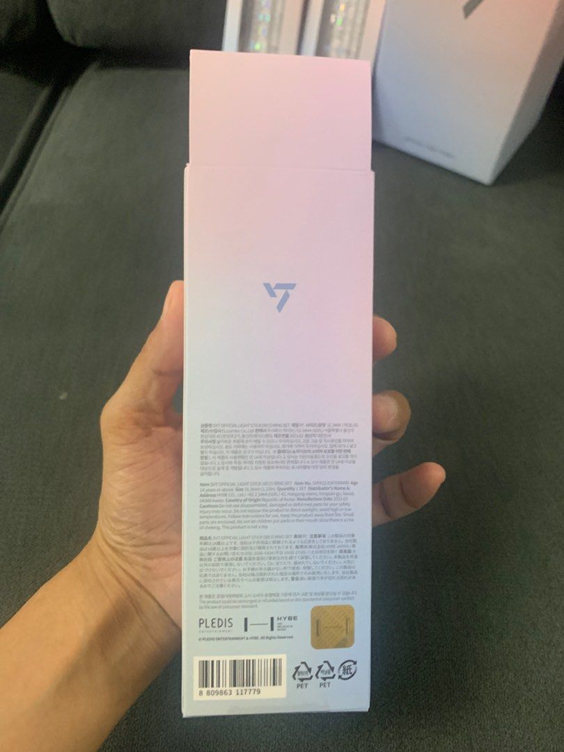 SEVENTEEN OFFICIAL LIGHT STICK Ver. 3, Hobbies & Toys, Memorabilia ...