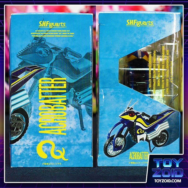 S.H. Figuarts Acrobatter Renewal Kamen Masked Rider Black RX SHF ...