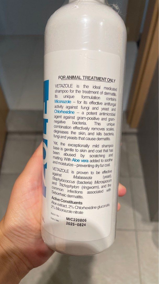 Veta Zole dog Shampoo, Pet Supplies, Homes & Other Pet Accessories on ...