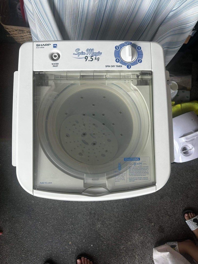 Sharp Spin Magic Dryer, TV & Home Appliances, Washing Machines and ...