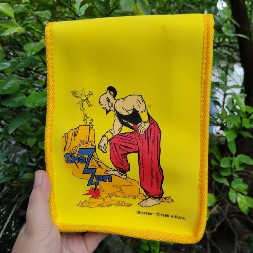Shazzan American Animated Series Yellow Pouch, Women's Fashion, Bags ...