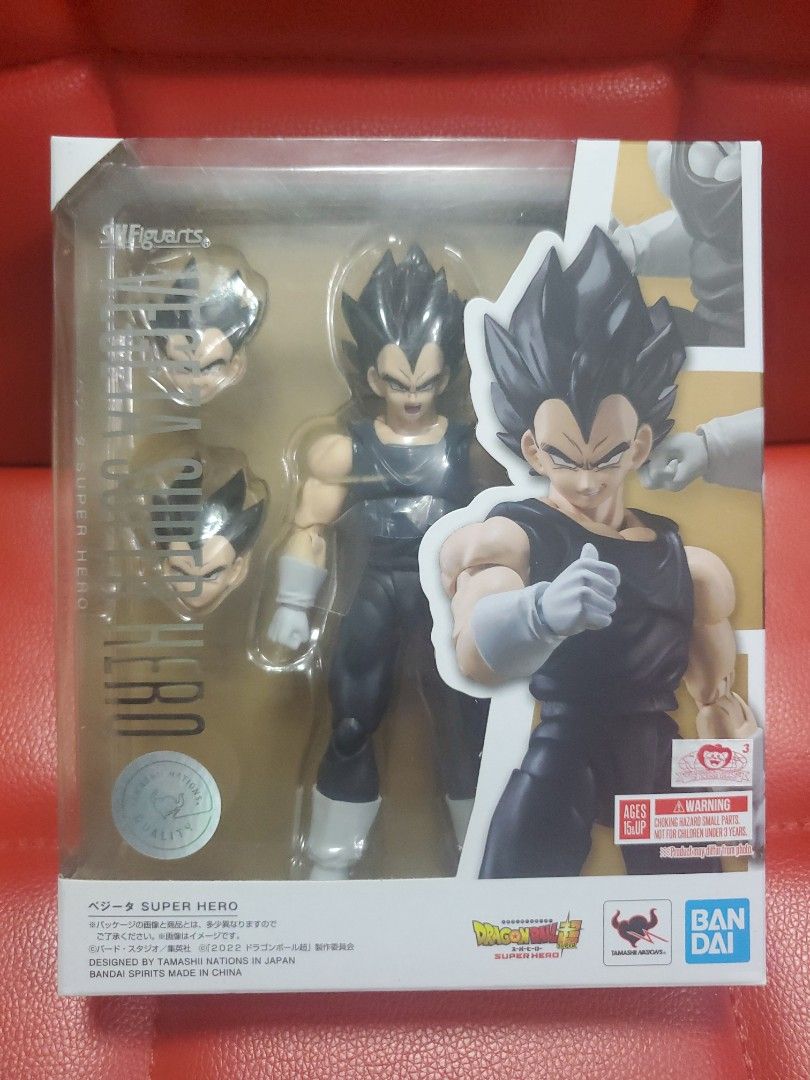 SHF VEGETA SUPER HERO, 興趣及遊戲, 玩具 & 遊戲類 - Carousell