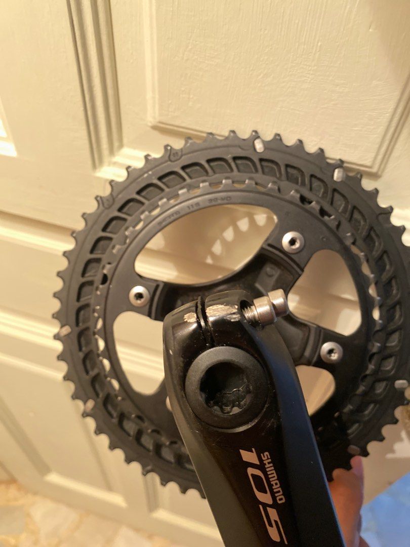 Shimano 105 Crankset, Sports Equipment, Bicycles & Parts, Parts ...