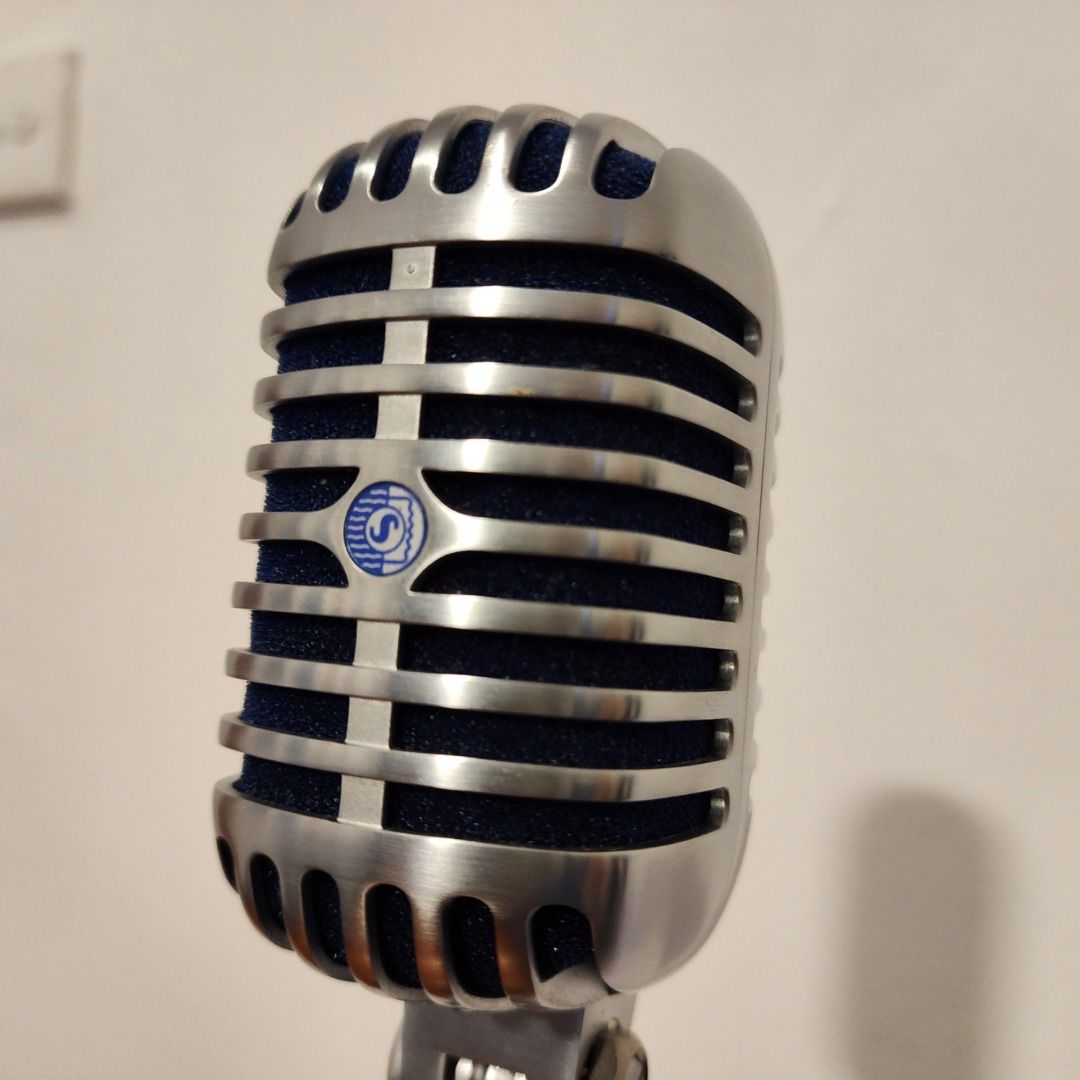 Shure Super 55 Super Deluxe Dynamic Vocal Microphone & On-Stage stand ...