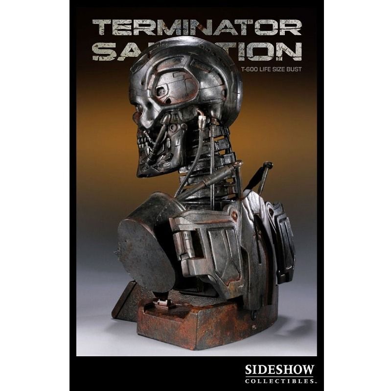 Sideshow T-600 Terminator Salvation Life-Size Endoskeleton 1:1 Scale ...