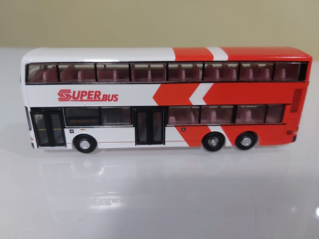 Singapore SuperBus Dennis Trident Duple MetSec Red Double Decker SG Bus ...