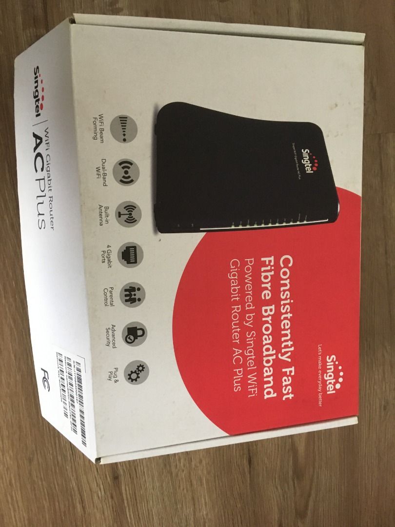 Singtel Router Computers Tech Parts Accessories Computer Parts On Carousell