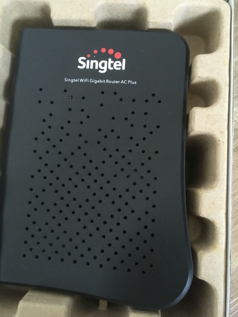 singtel router, Computers & Tech, Parts & Accessories, Computer Parts ...