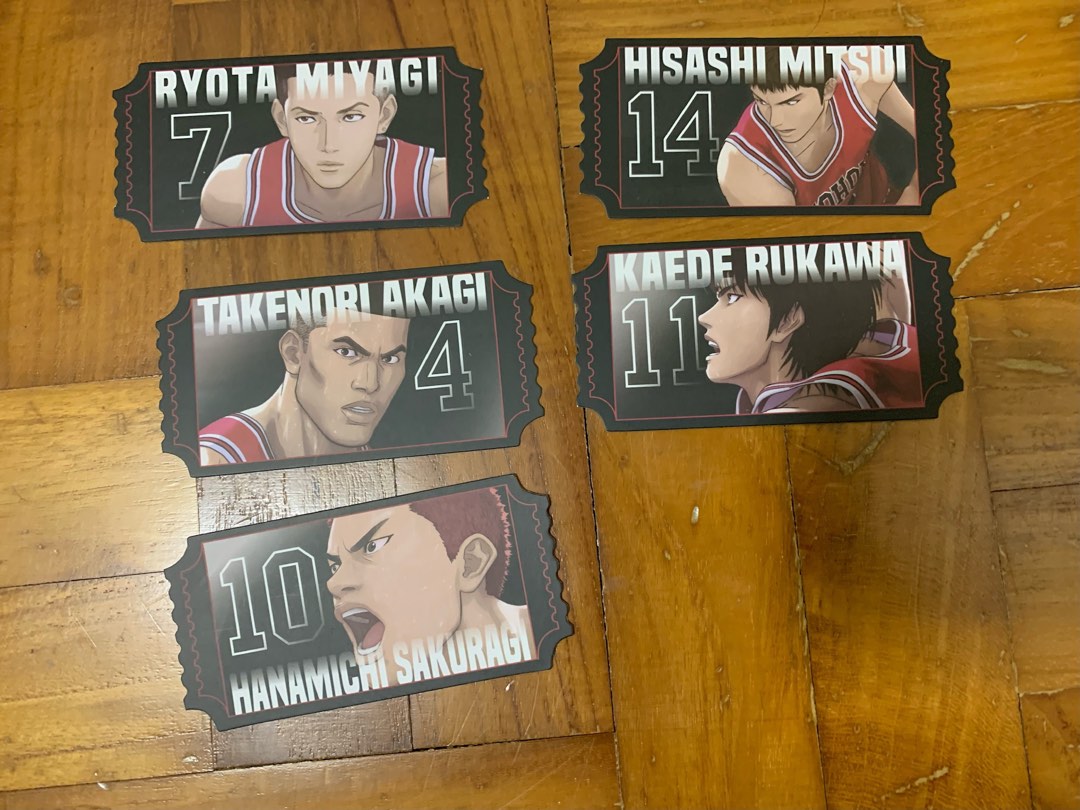 Slam dunk character card from the movie, Hobbies & Toys, Memorabilia ...