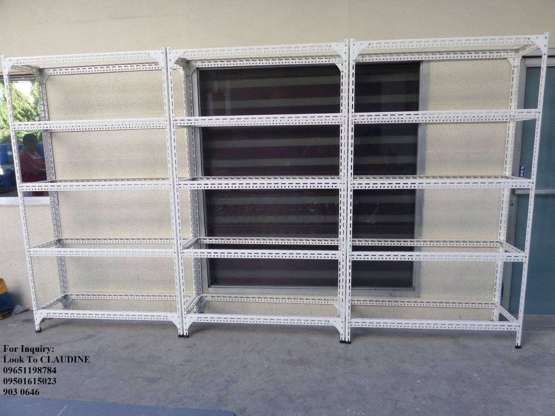 Slotted angle Bar - Metal Frame powder coated on Carousell