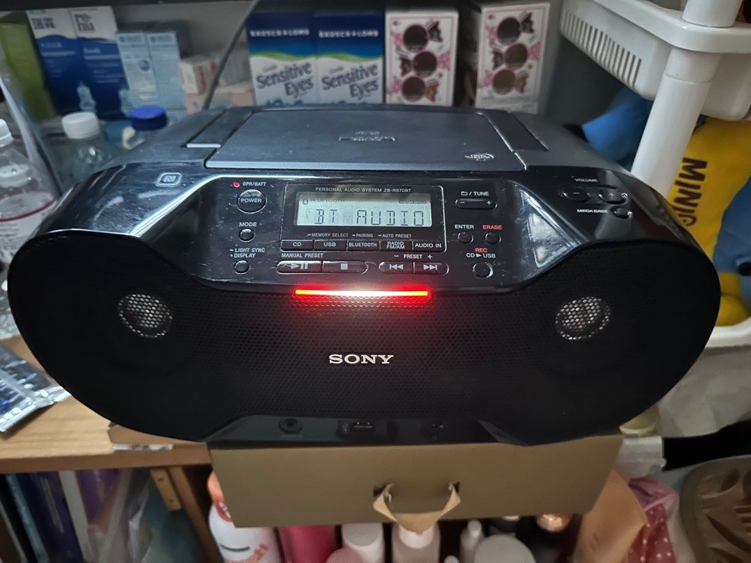 Sony ZS-RS70BT portable music player, Audio, Portable Music Players on ...